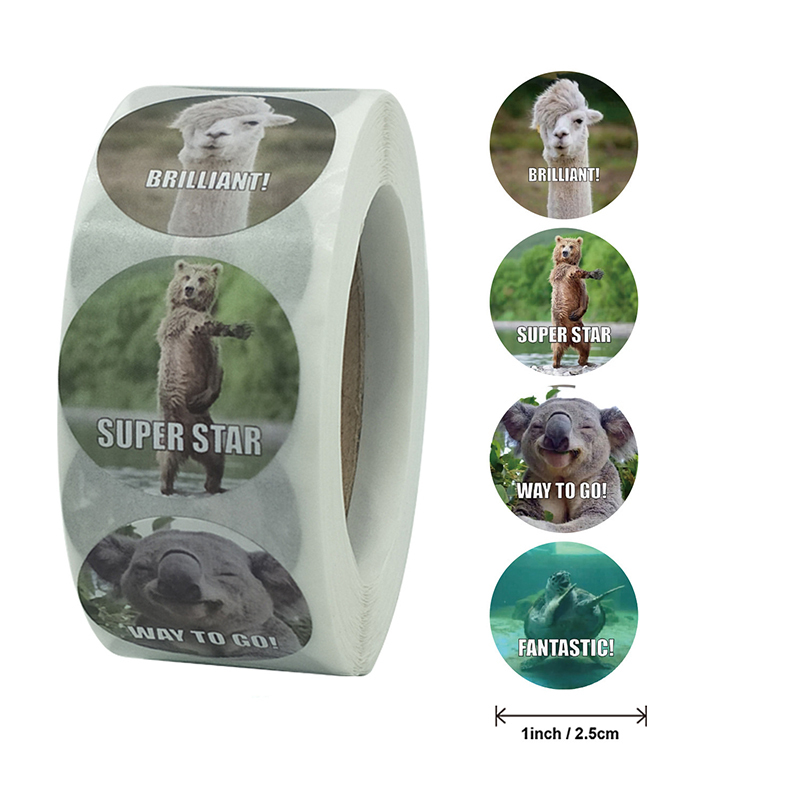500Pcs Reward Stickers Motivational Stickers Roll ... – Grandado