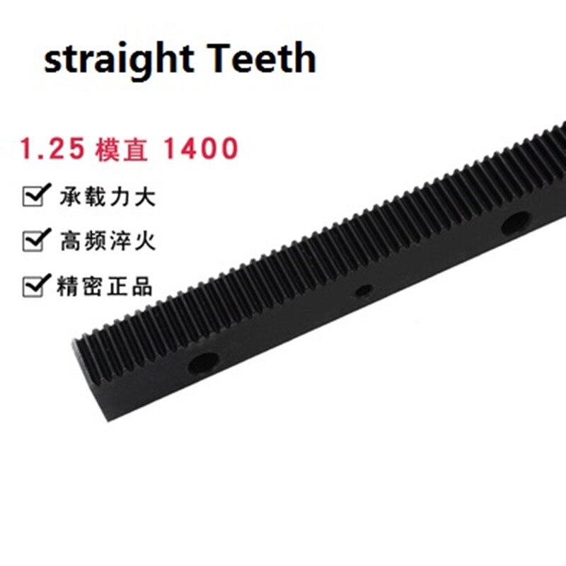 1.25mod 1.5M 22*25*1400Mm Tandheugel Rechte Tanden... – Vicedeal
