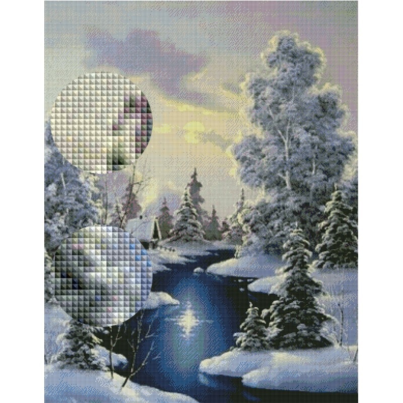 5D DIY Diamond Painting Winter Full Square Diamond... – Grandado