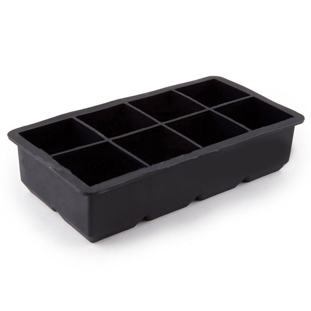 Sort 8 store terninger kæmpe jumbo stor silikone i... – Grandado