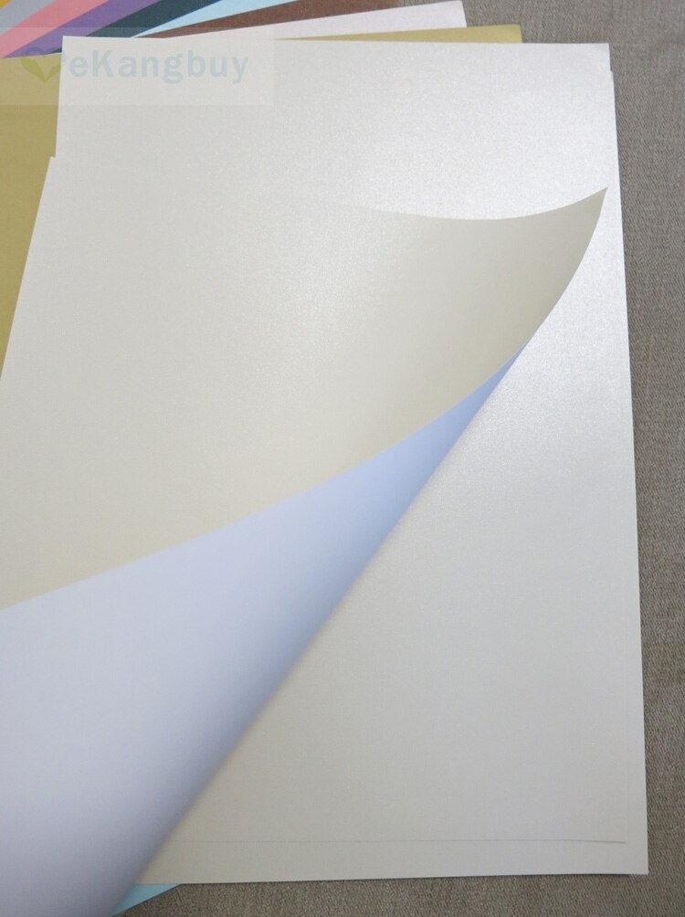 A4 120g Single sided Pearl Color Paper Print Paper... – Grandado