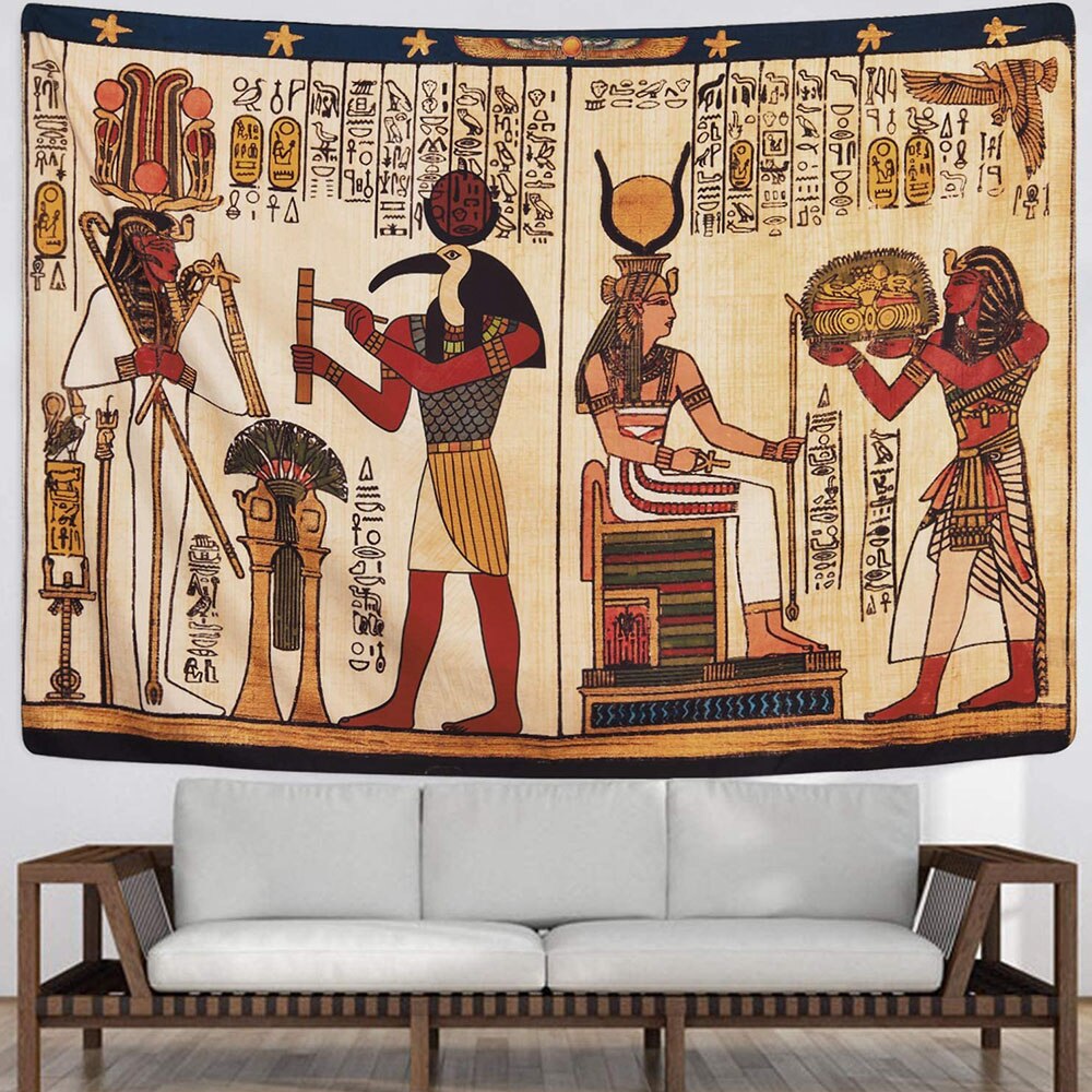 Sepyue Oude Egypte Tapijt Muur Opknoping Oude Cult... – Vicedeal