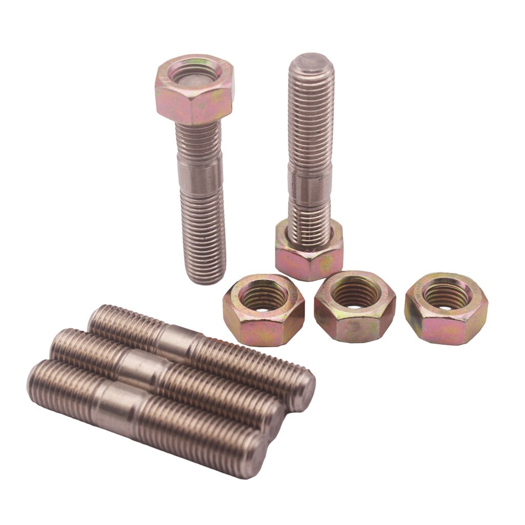 5x M10x1.25mm 50 Mm Turbo Stud Moer Kit Fit Voor S... – Grandado