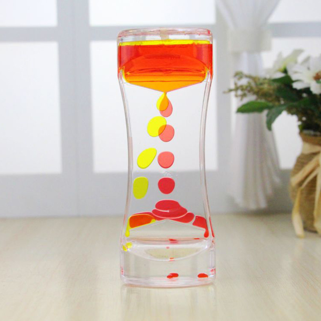 Liquid Motion Bubbler Oil Bubble Timer Hourglass F... – Vicedeal