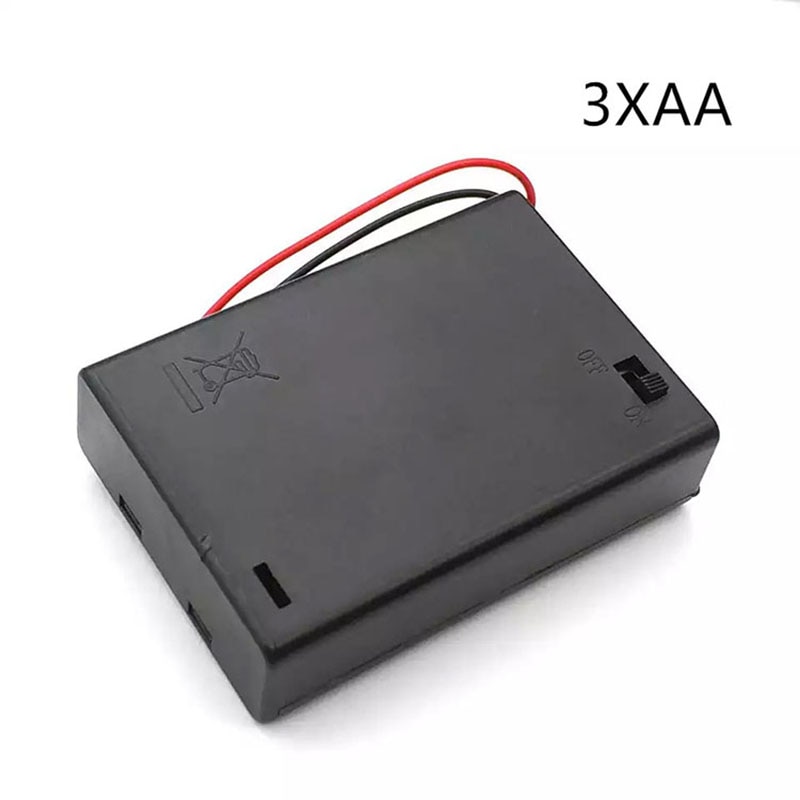1Pcs/lot Plastic 4.5V 3 AA battery cell holder box... – Vicedeal