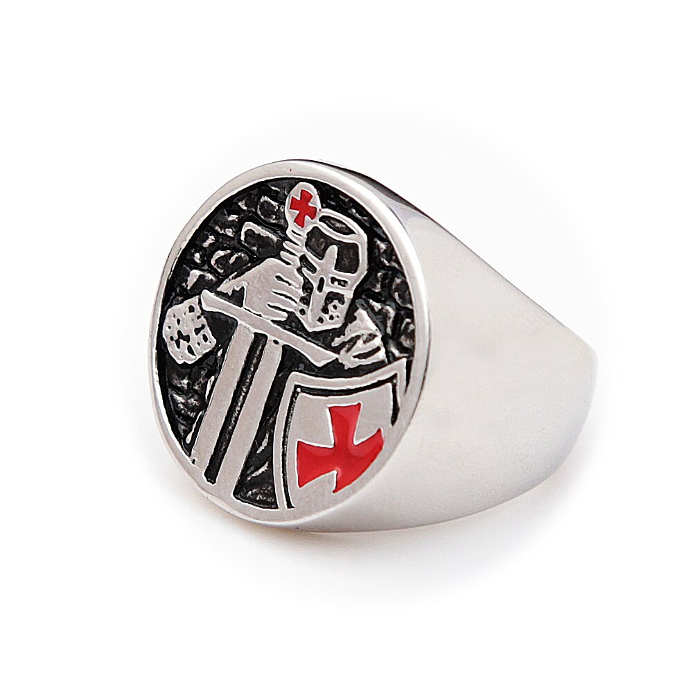 Classic Vintage Knights Templar For Men Punk Rock ... – Vicedeal