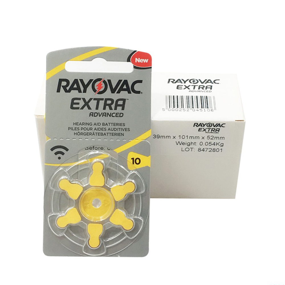 60 PCS Zinc Air Hearing Aid Battery 10/A10/PR536. ... – Grandado
