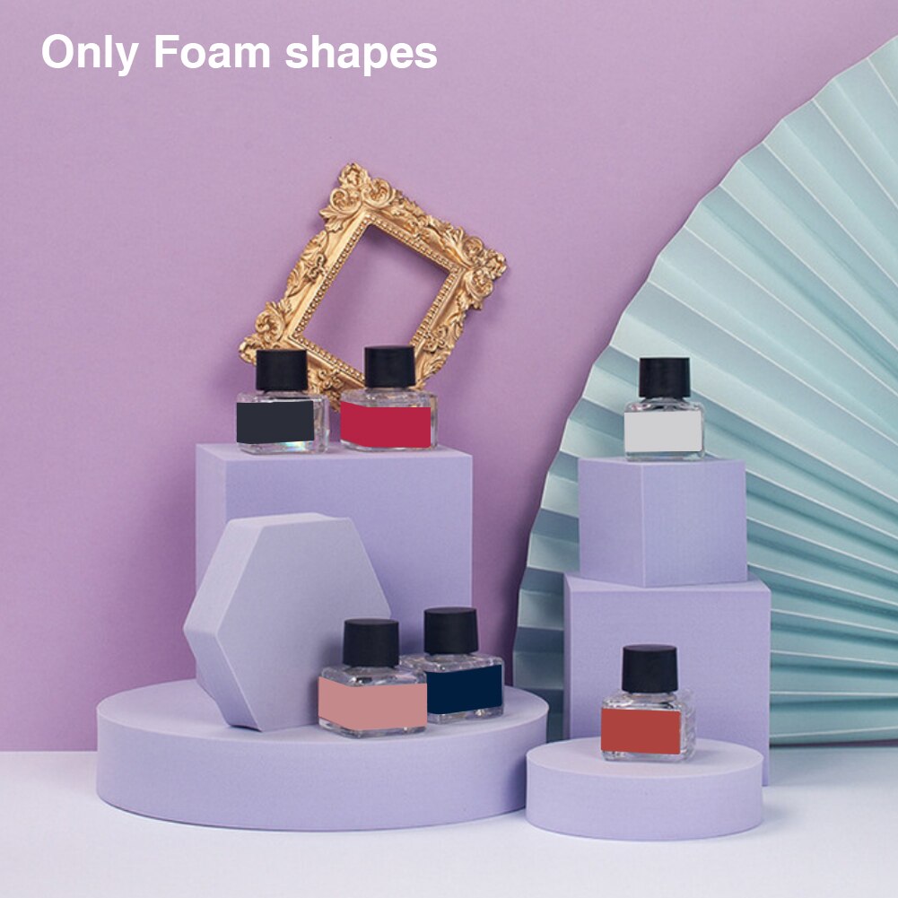 8pcs Hard Foam Shapes Makeup Tools Studio Shooting... – Grandado