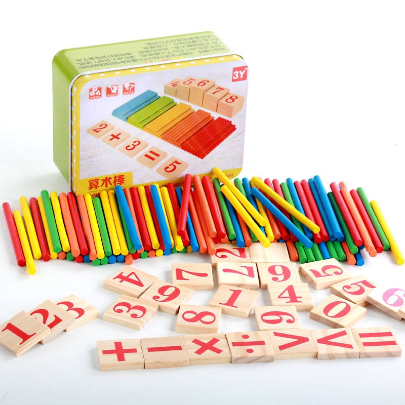 Digital stick arithmetic word number bar kindergar... – Grandado