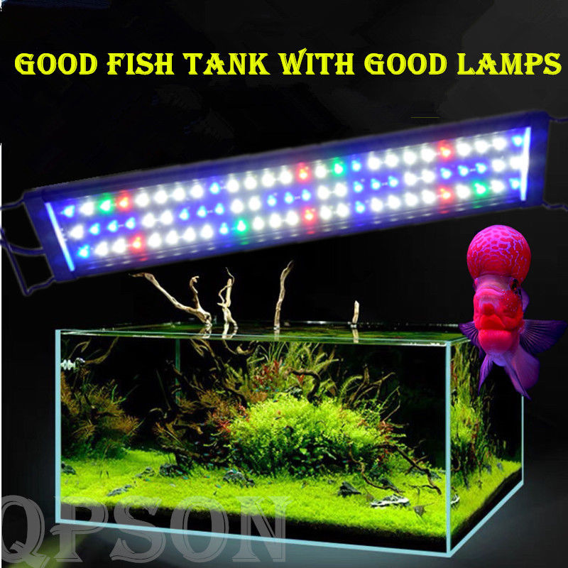 78LED 18W 55cm RGB Aquarium Light Full Spectrum Fi... – Vicedeal