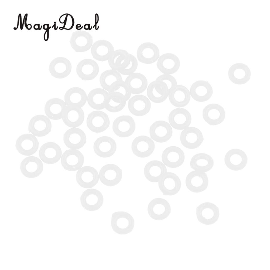 MagiDeal 100 Pieces White Rubber Dart Stem Dart Sh... – Grandado