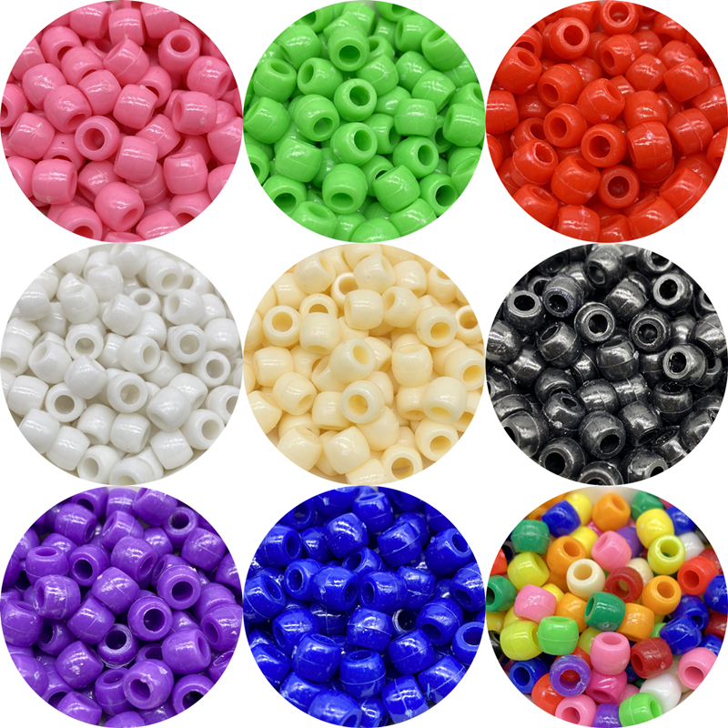 50pcs/Lot 8mm Cylinder Shape Beads Acrylic Spacer ... – Vicedeal