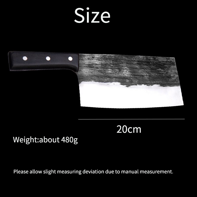 Handmade Forged Kitchen Santoku Knife Carbon Steel... – Grandado