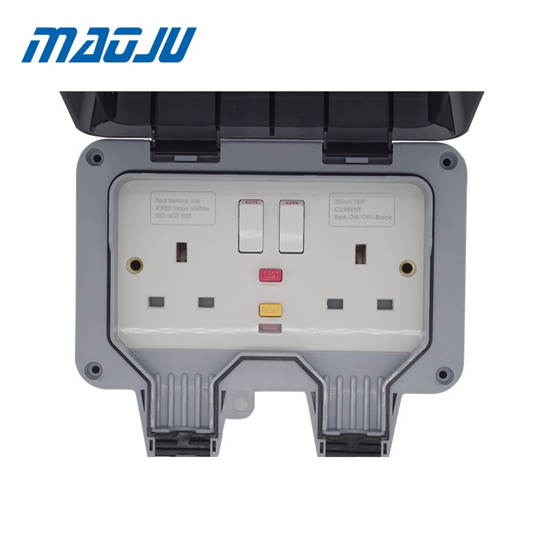 Uk British Plug 13A Leakage Protection Plug Rcd So... – Grandado