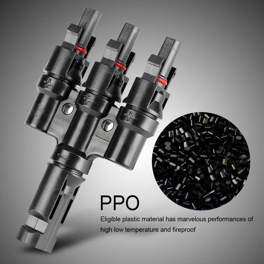 Branch Solar Panel PV Cable Connector Parallel Pai... – Vicedeal