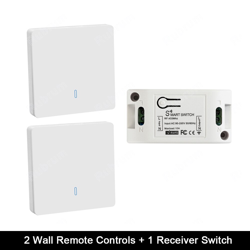 Rubrum 433Mhz Draadloze Rf Afstandsbediening Schak... – Vicedeal