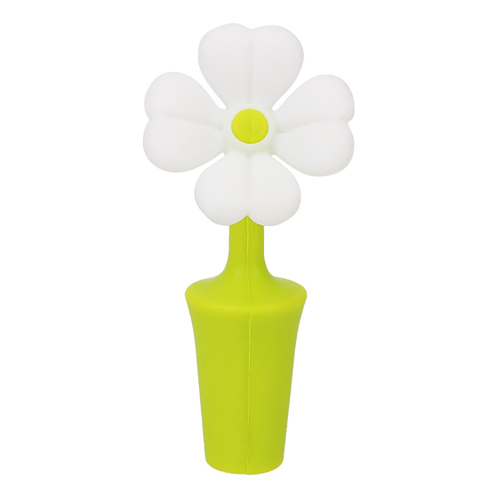 Silicone Flowers Shaped Wine Stoppers Bar Tools Wi... – Grandado