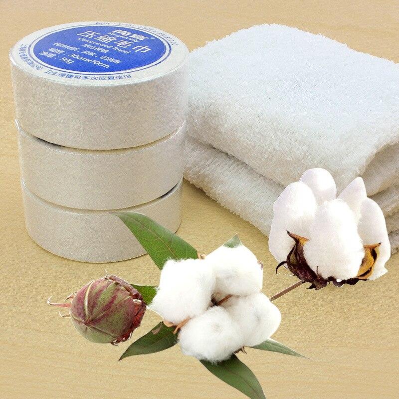 30*70cm Compressed Towel 100% Cotton Fishing Campi... – Vicedeal