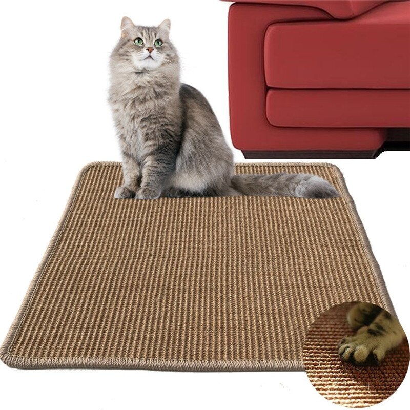 Sisal Cat Scratcher Board Scratching Post Mat Toy ... – Grandado