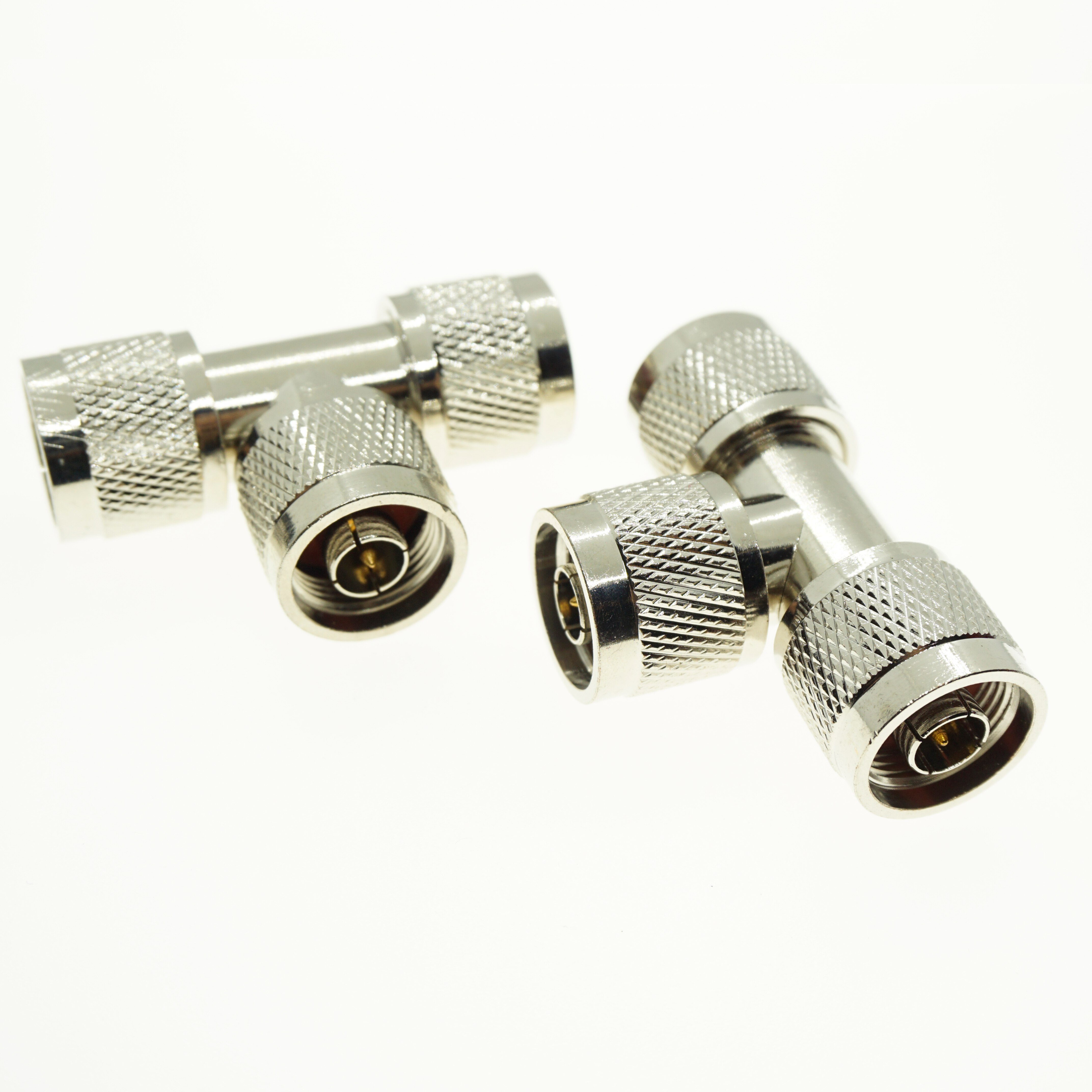 N 3 Manier Coax Splitter Adapter Socket T-Type N M... – Vicedeal