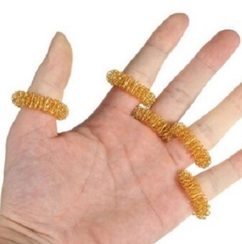 Finger Wrist Massage Ring Acupuncture Ring Health ... – Vicedeal