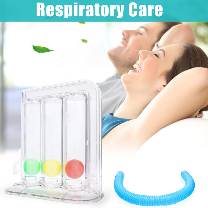 Breathing Exerciser 3 Balls Breath Trainer Lung Fu... – Grandado