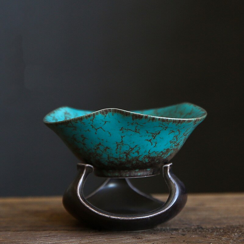 Chinese Tea Infuser Pottery Strainer Green Teaware... – Grandado