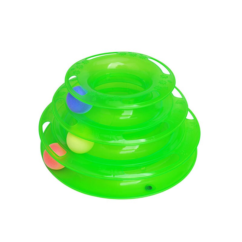 Funny Pet Cat Crazy Ball Disk Interactive Toys Amu... – Grandado