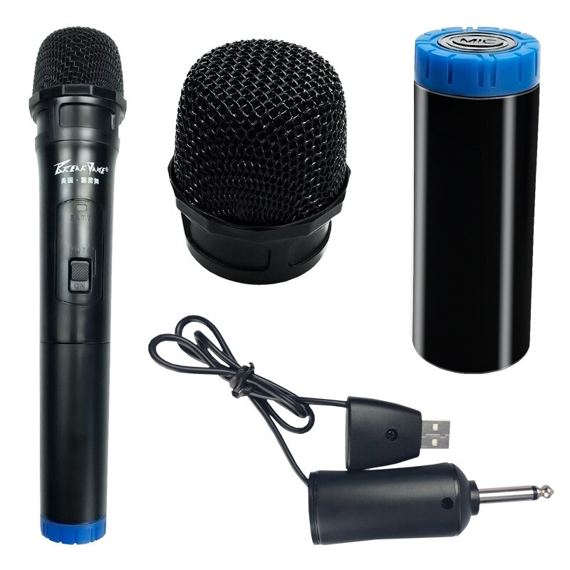 Break Dance PU-8 Wireless Microphone Plug-and-Play... – Grandado