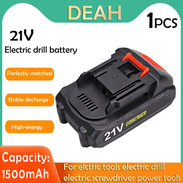 21V 1500mAh Electric Drill Li-ion Lithium Recharge... – Vicedeal
