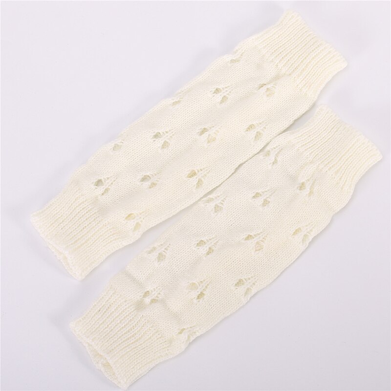 Love Knitted Wool Warm Arm Cover Women Arm Crochet... – Vicedeal