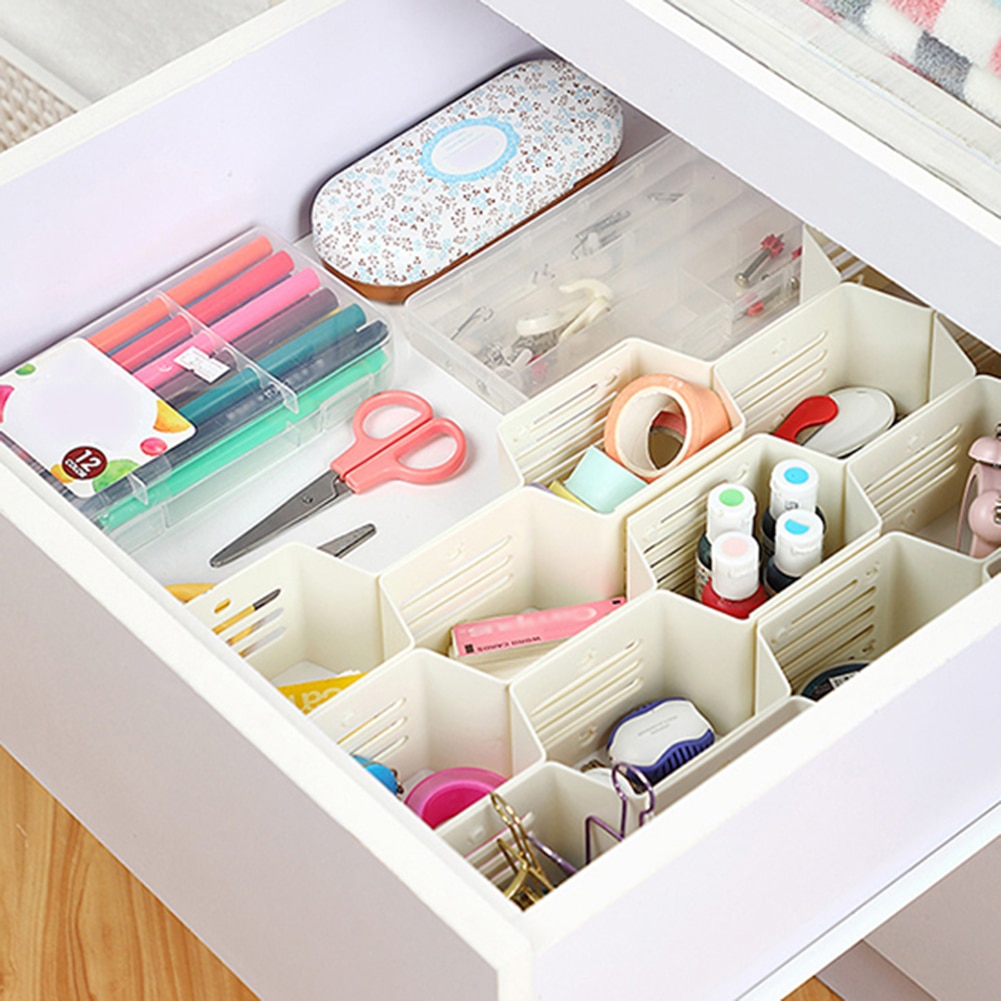 12Pcs Grid Drawer Divider Board Home DIY Space Sto... – Grandado