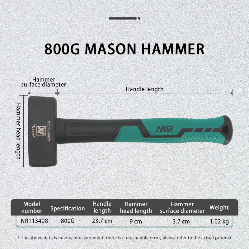 Drilling/Crack Hammer Masonry Hammer with Fibergla... – Grandado