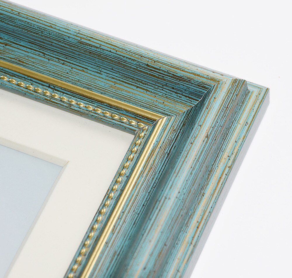 Light Blue Plastic Photo Frame 4/6/7/10 Inch Brown... – Grandado