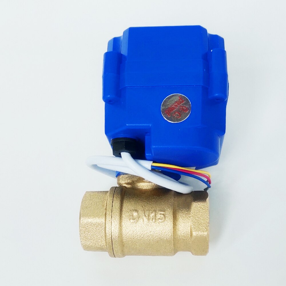1/2" Electric valve Brass, DC5V Motorized valve wi... – Grandado