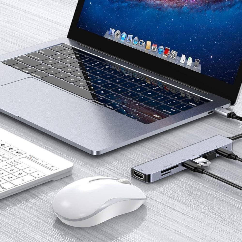 HDMI 4K 60Hz USB C Laptop Docking Station RJ45 PD ... – Grandado