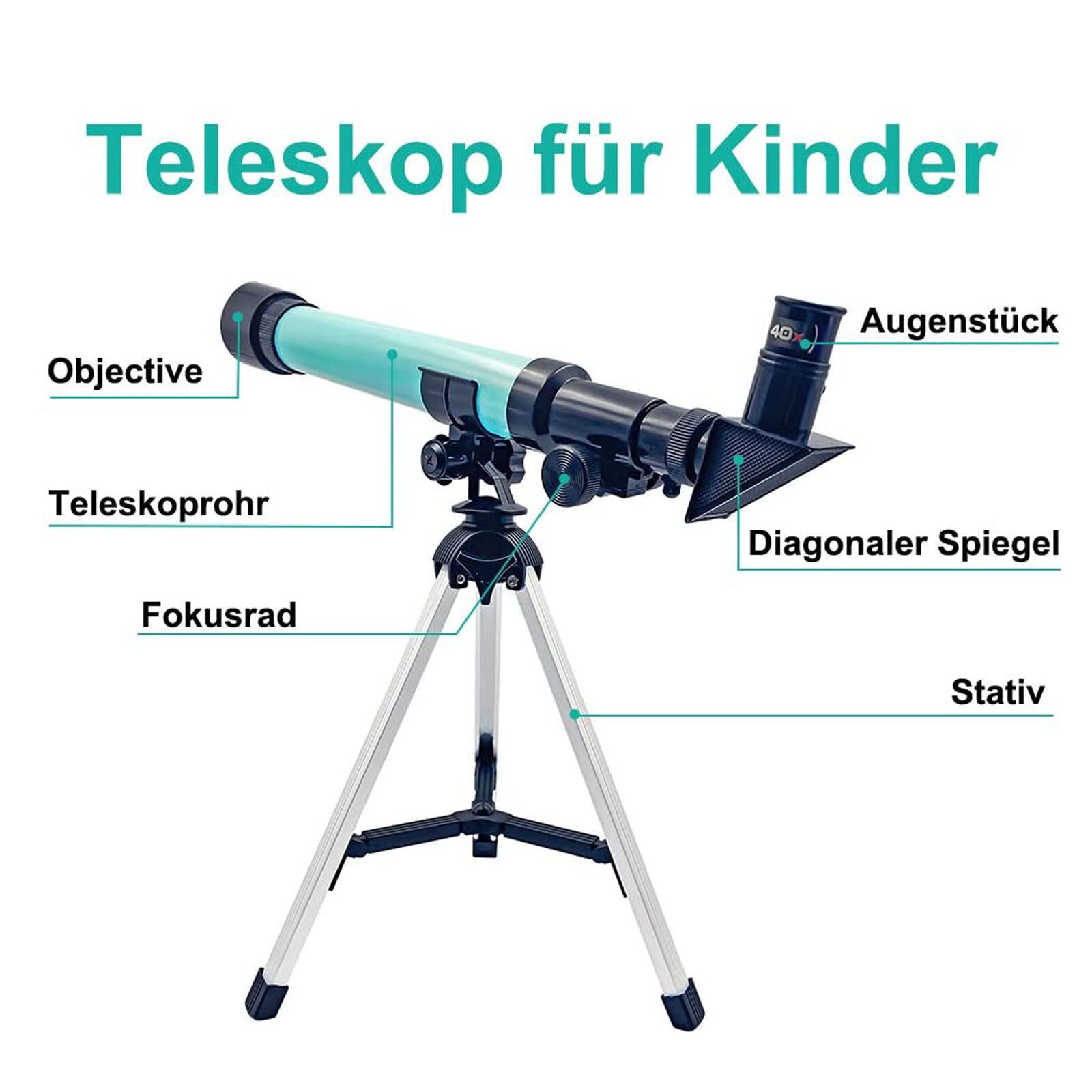 Telescopic Children'S High Power Science Telescope... – Grandado