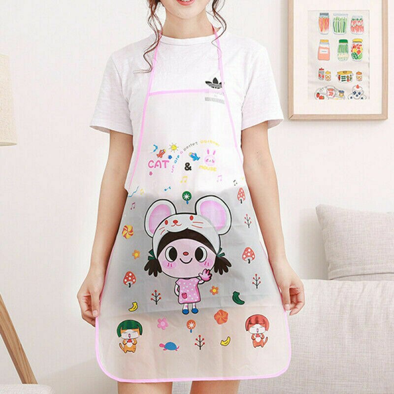 1pcs Cute Cartoon Animal Women Waterproof Apron Ki... – Vicedeal