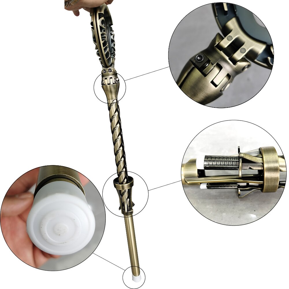 2in1 Folding Walking Stick Tripod Stool Height Ant... – Grandado