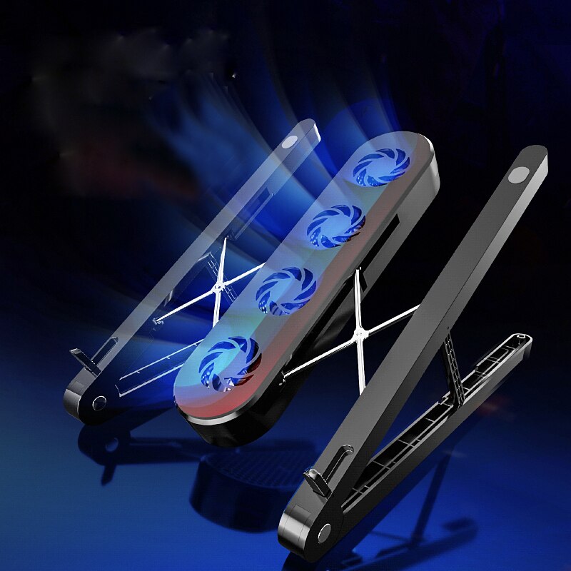 Rotatable Laptop Cooler Laptop Cooling Pad Foldabl... – Vicedeal