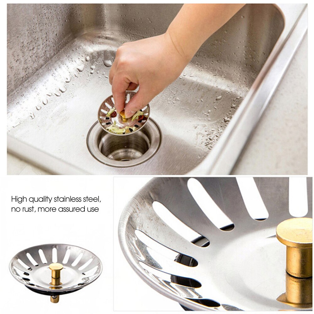 1PCS Kitchen Sink Drainer Lid Pool Basket Water Fu... – Vicedeal