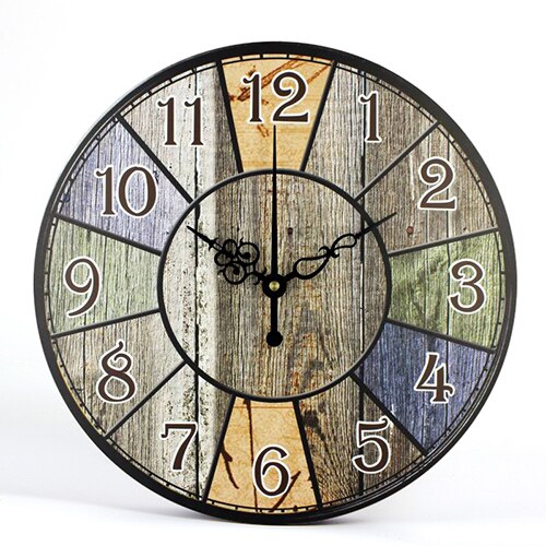 European Style Large Wall Clock Modern Silent Livi... – Grandado