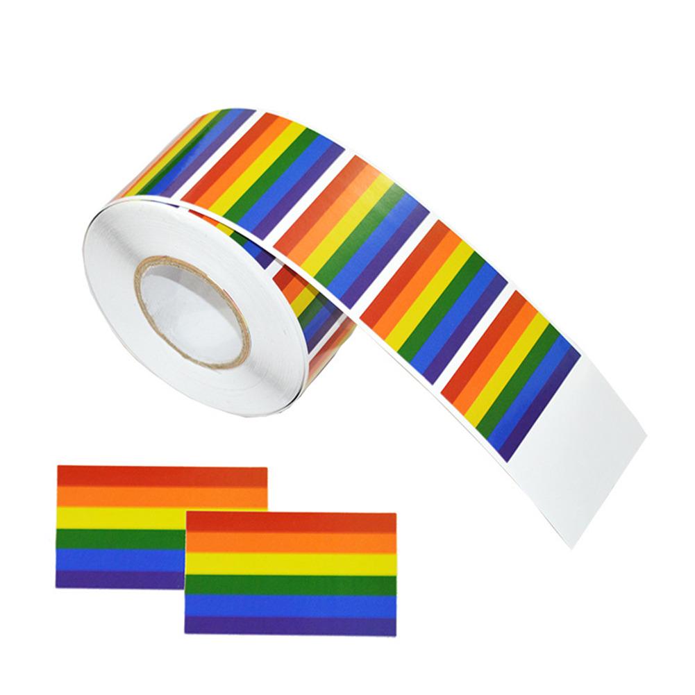 Rainbow Flag LGBT Sticker Rainbow Wall Stickers Fo... – Grandado
