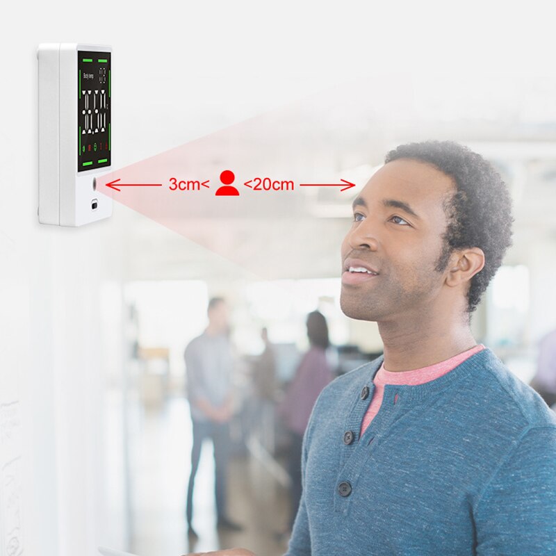 Tricolor Wall Mount body thermometer Non-Contact F... – Grandado