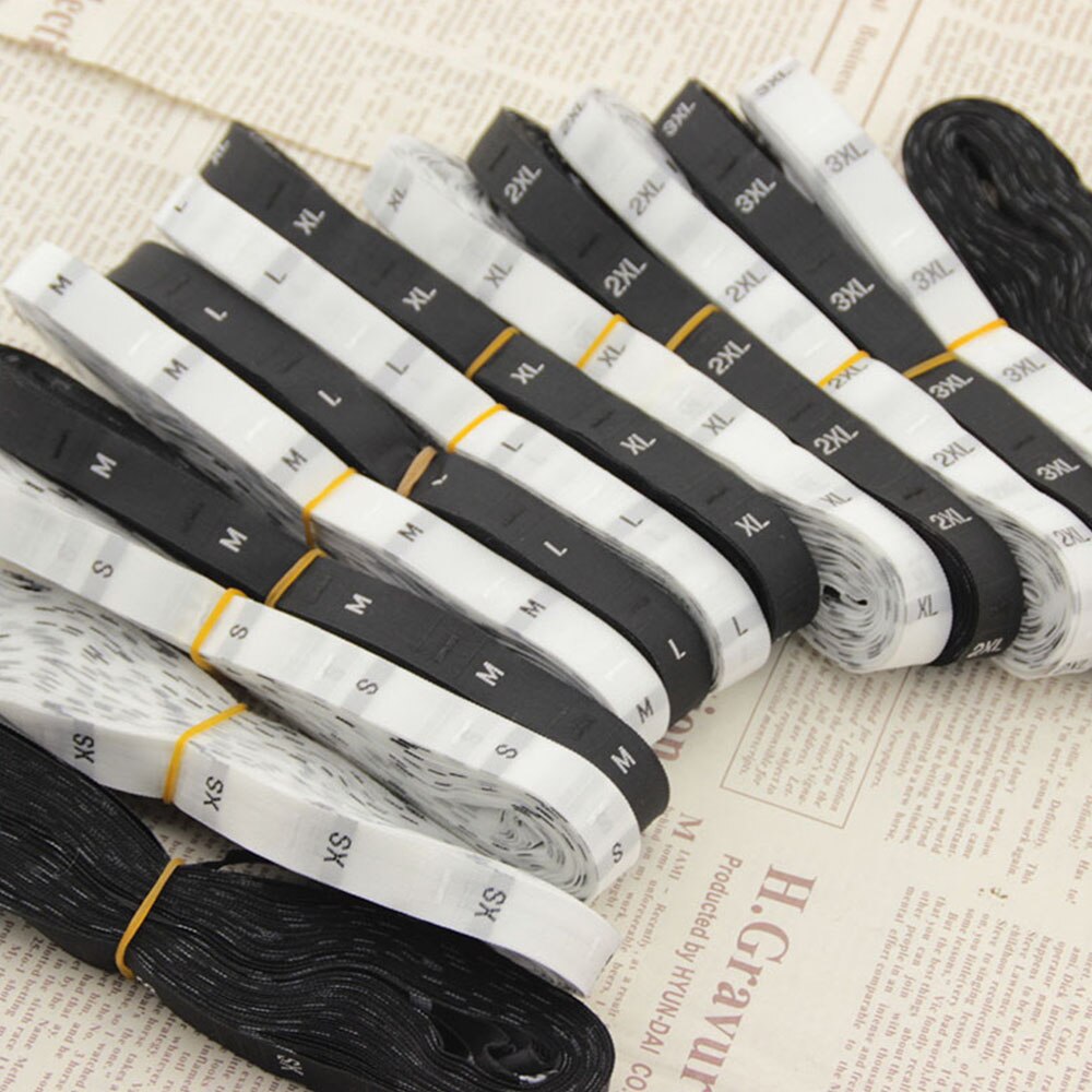 Black white polyester clothing accessories size la... – Vicedeal