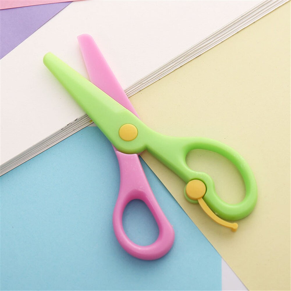 1pc Mixed Candy Color Mini Safety Scissors DIY Pap... – Vicedeal