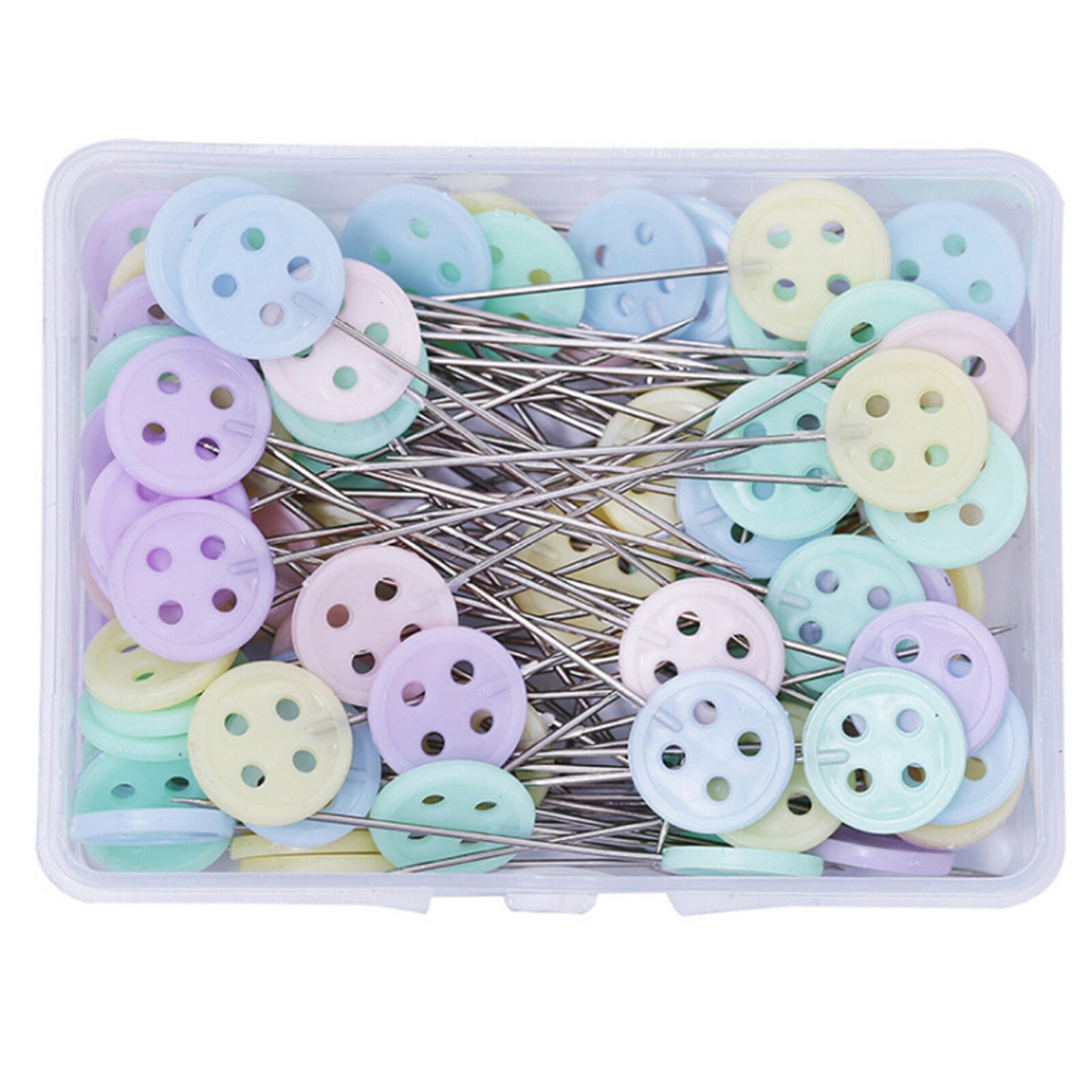 100/200 Stuks Platte Kop Pins Spelden Naaien Pinne... – Grandado