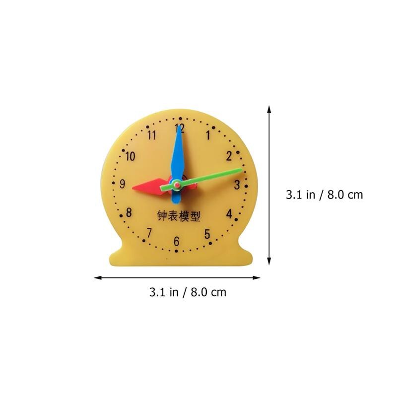 5 pcs Clock Models Three Hands Link Learning Teach... – Grandado
