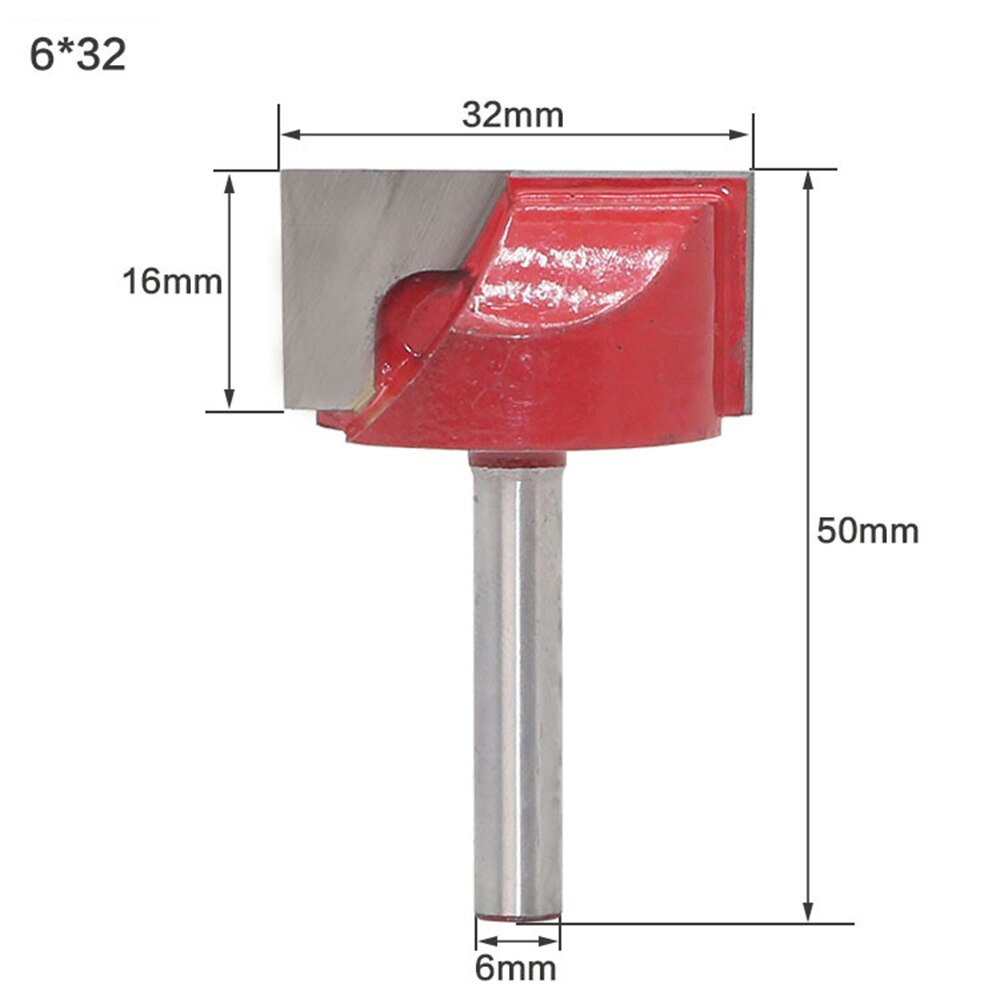 6mm Shank CNC router end mill bits Cleaning Bottom... – Grandado