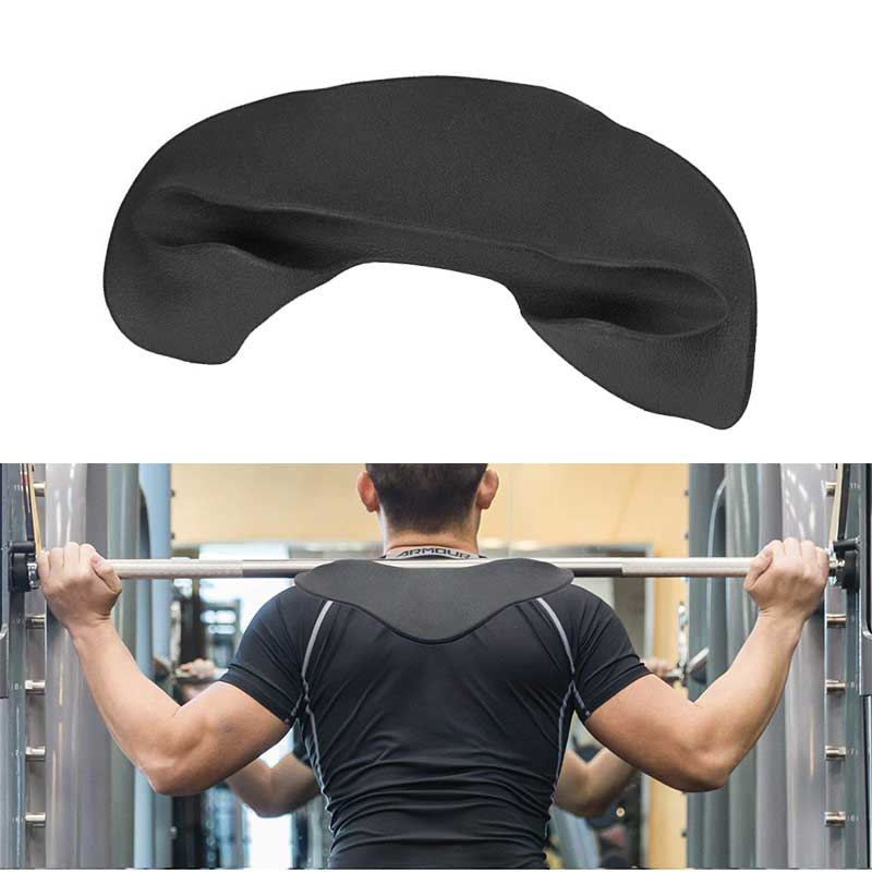 Weight Lifting Squat Shoulder Pad Back Stabilizer Support Safty Arm ...
